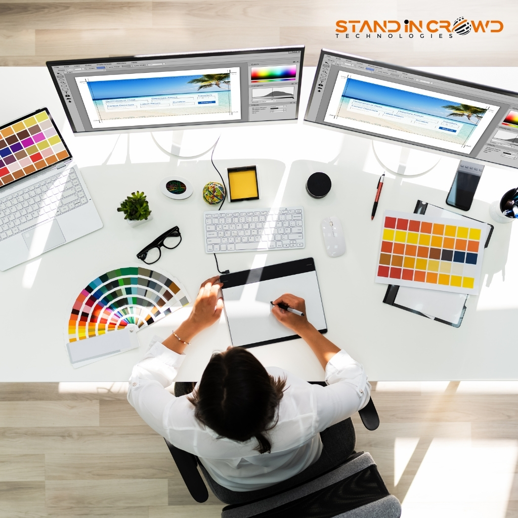 Expert Graphic Design Services | Stand in Crowd Technologie